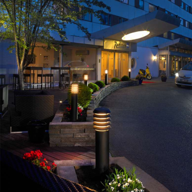 Borne Alta Norlys : Éclairage Jardin Moderne et Robuste